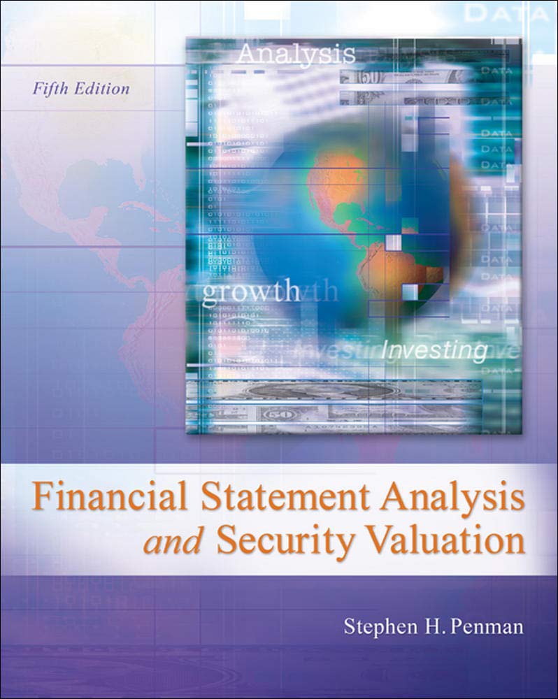 Financial Statement Analysis and Security Valuation: Penman Professor ...