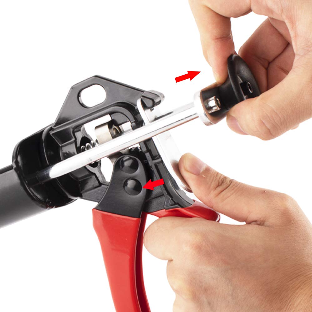 Snapklik.com : Dual Epoxy Gun For 200 mL/6.75 Fl Oz