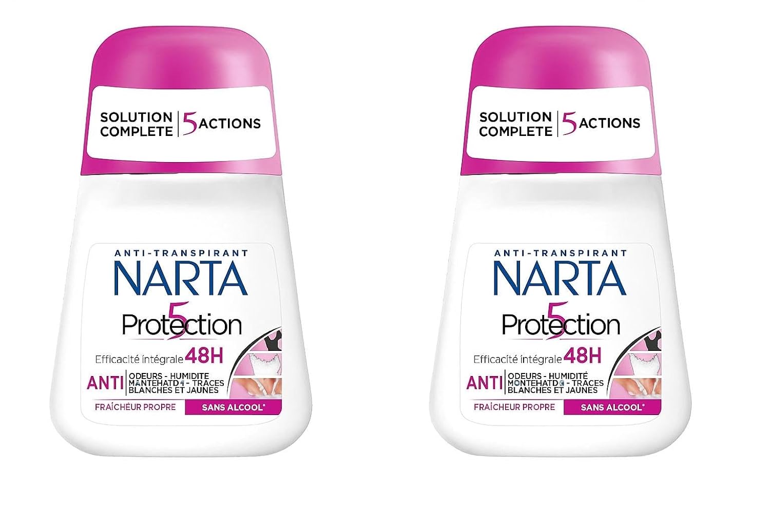 Amazon.com : Narta Protection 5 Antiperspirant Deodorant, 48H Fresh ...