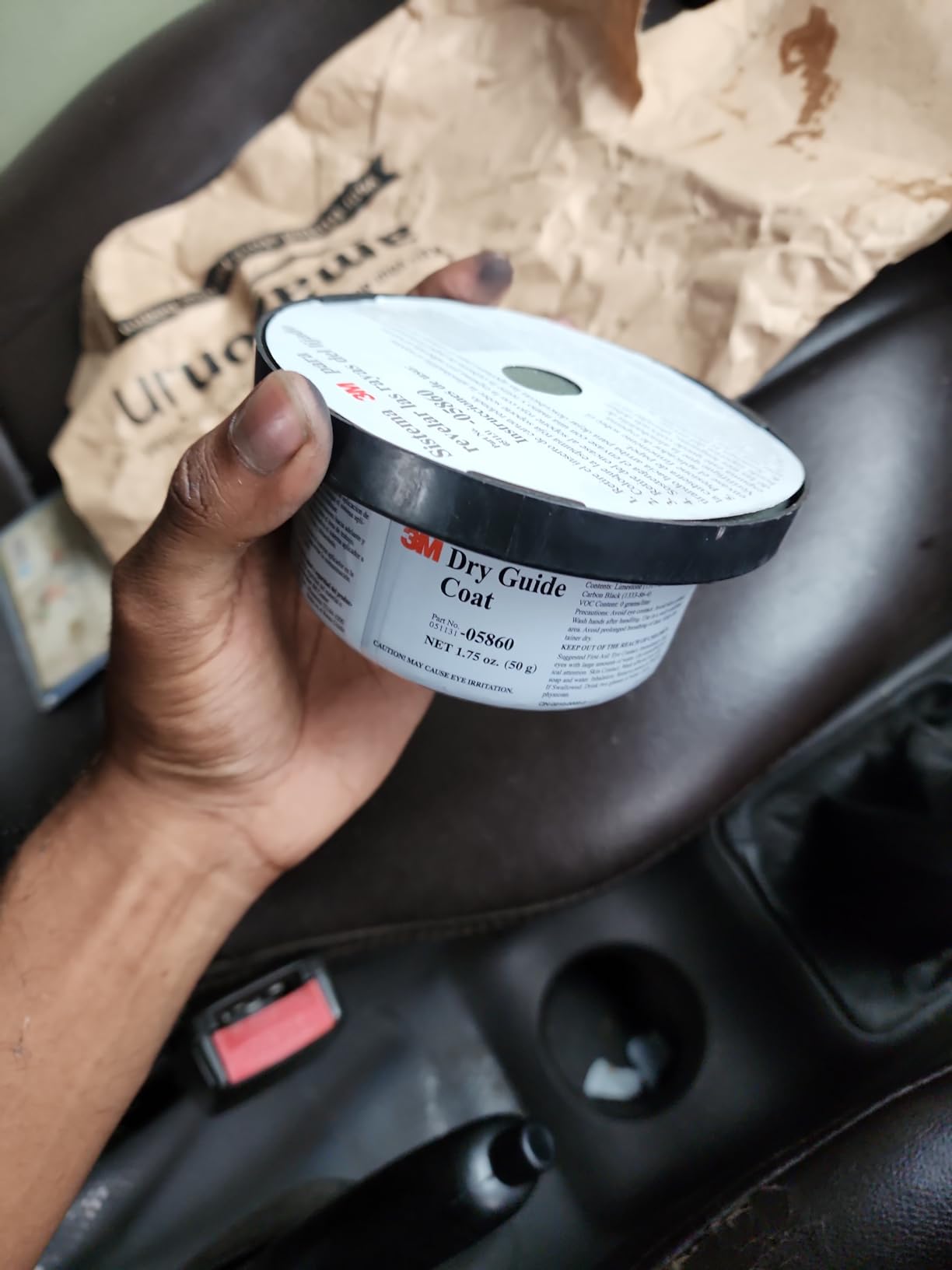 3M Dry Guide Coat with Applicator (Black) : Amazon.in: Car & Motorbike