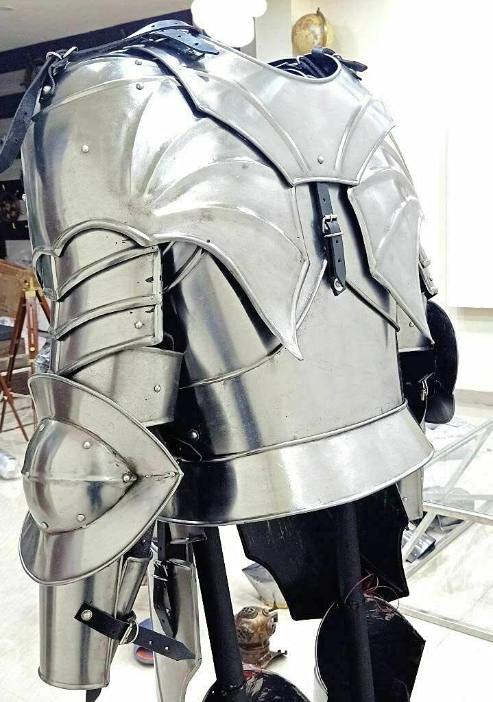 IMPACTNAUTICAL Medieval Knight Half Suit of Armor Larp Sca Reenactment ...