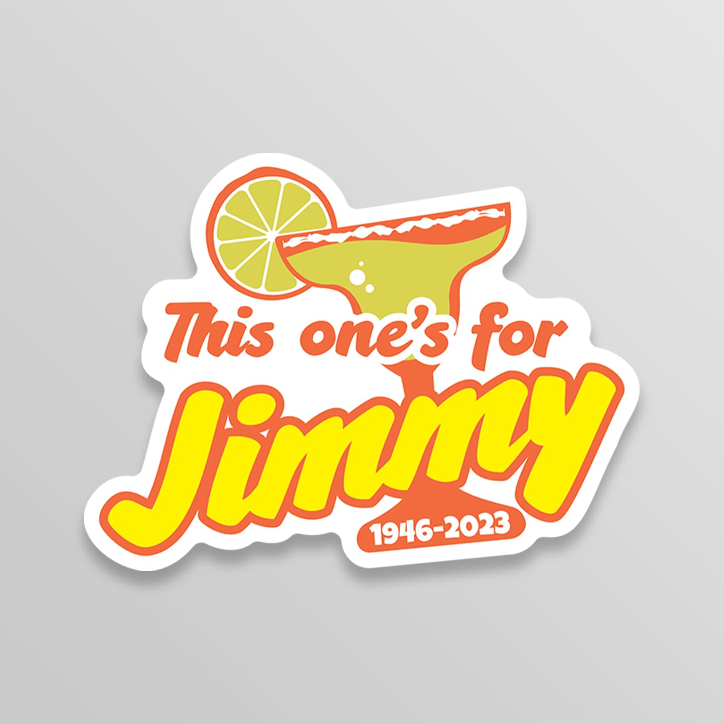 Amazon.com - This One's for Jimmy Decal Sticker - for Cars, Trucks ...