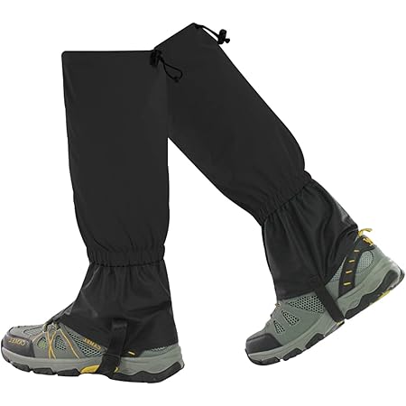 NATUCE Hiking Gaiters Lightweight Leg Gaiters Snow Gaiters Waterproof ...