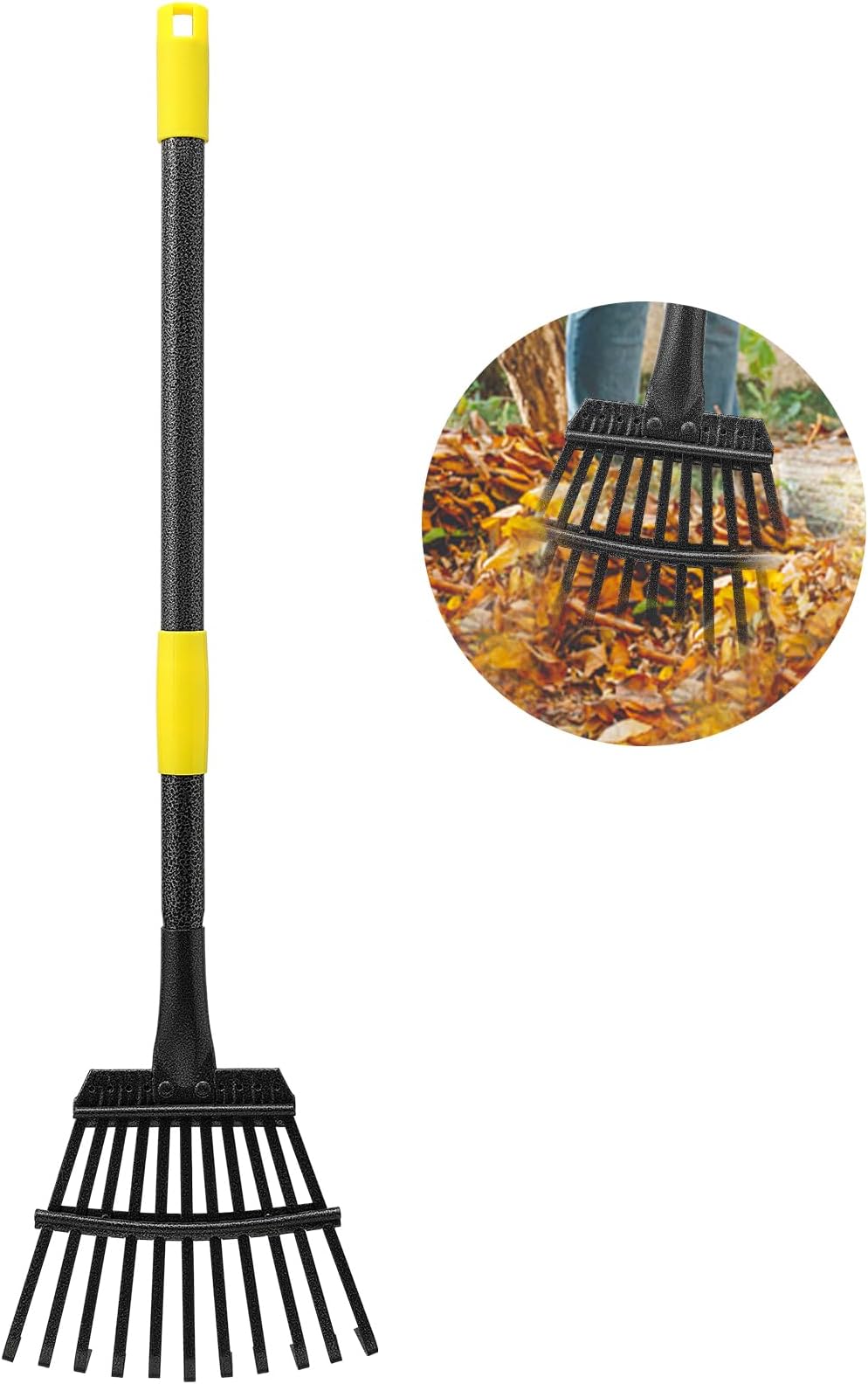 Amazon.com : Fiskars Shrub Rake - Lightweight Aluminum Gardening Tool ...