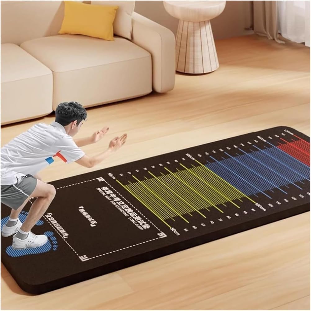 Standing Long Jump Mat, Long Jumping Practice Measuring Mat for Gym ...