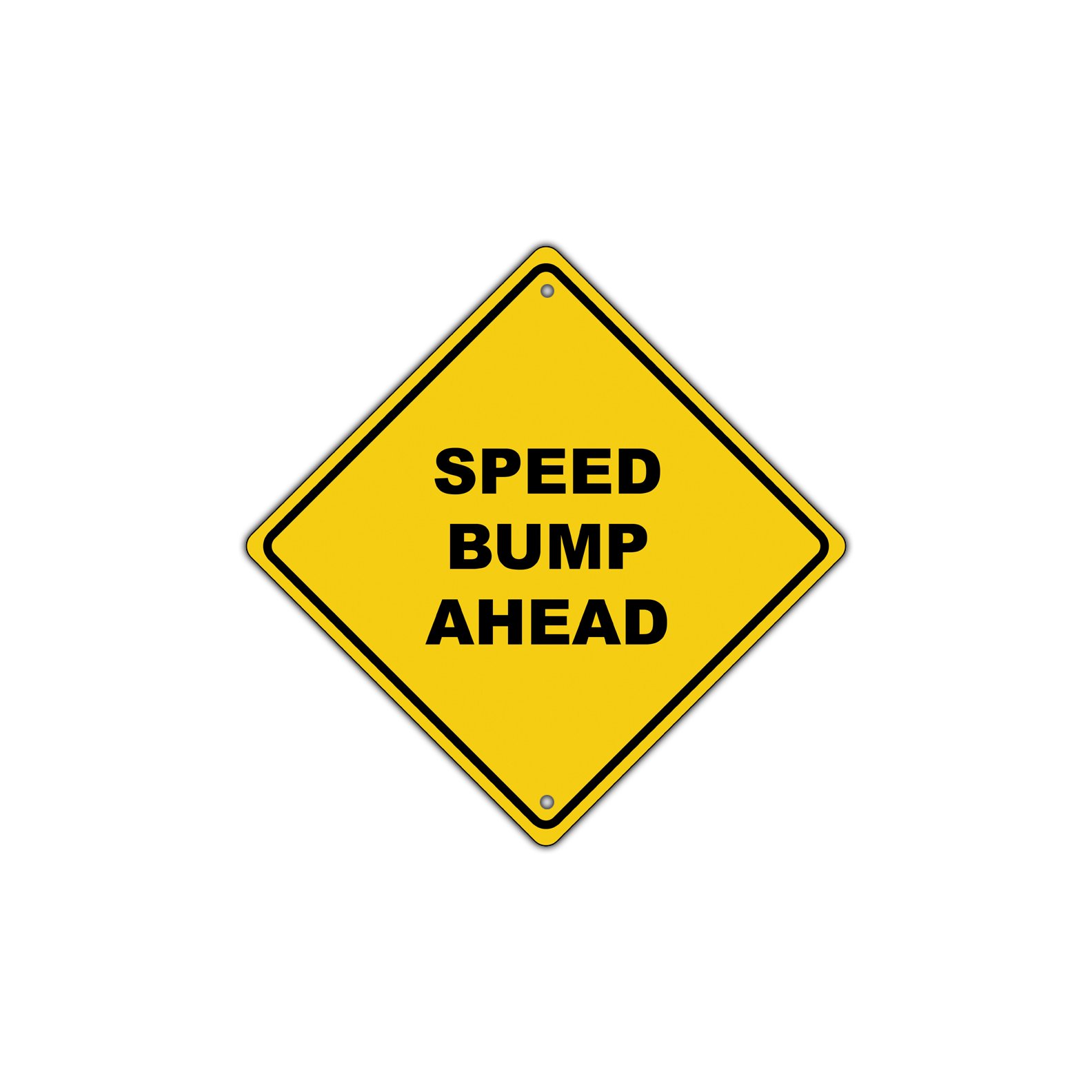Bump Ahead Road Sign