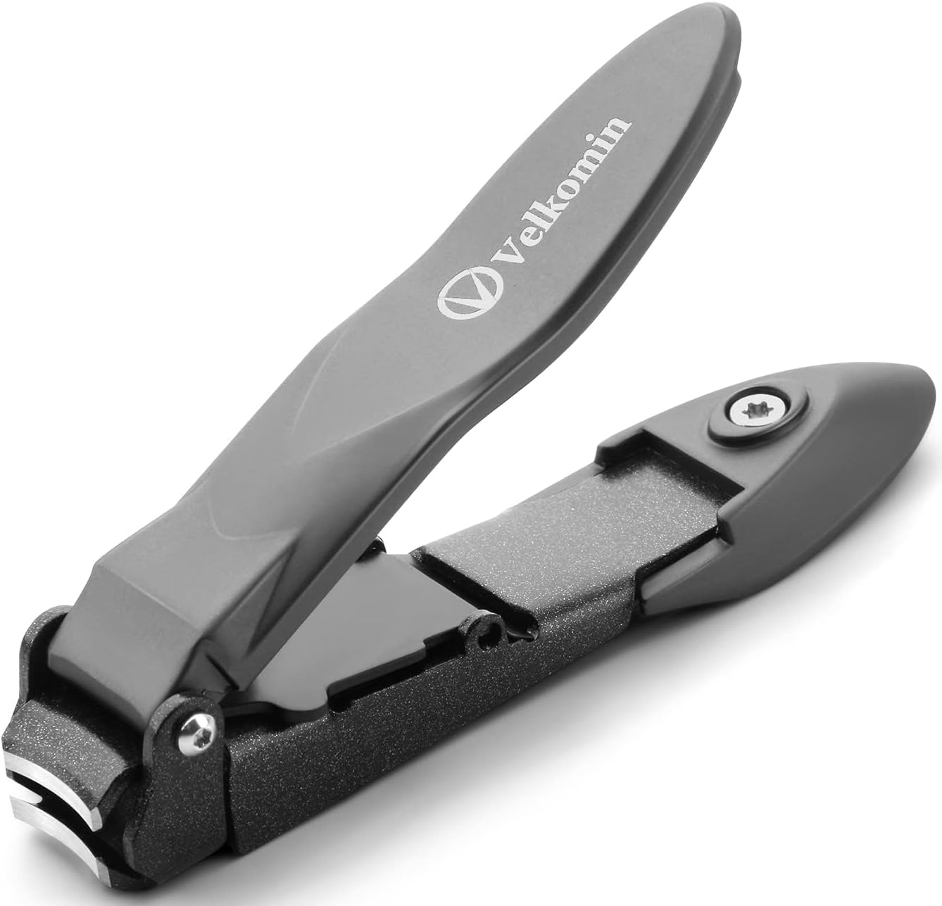 Amazon.com : Nail Clippers for Men with Catcher, Ergonomic Design Self ...
