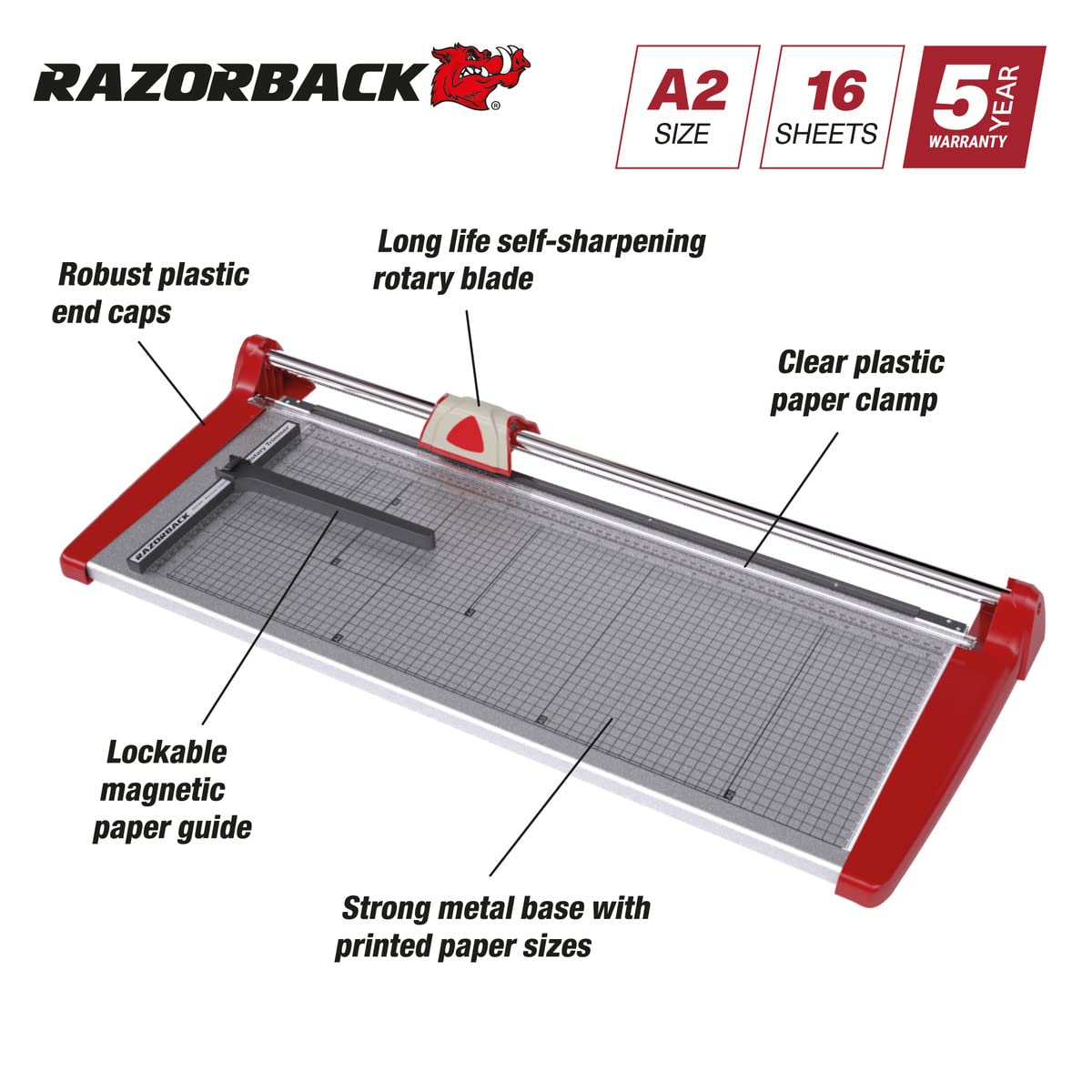 Snapklik.com : Razorback A2 Heavy Duty Trimmer