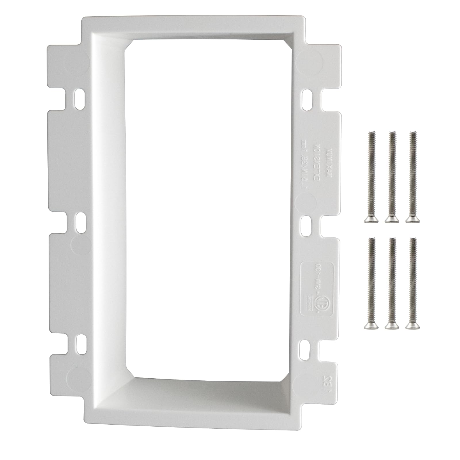 Snapklik.com : 3-Gang Outlet Box Extender, Non-Metallic Electrical Box ...