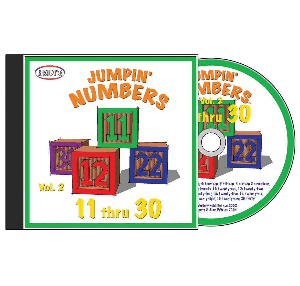 Jumpin' Numbers 11-30: Volume 2 CD: Heidi Butkus: 9780984564118: Amazon ...