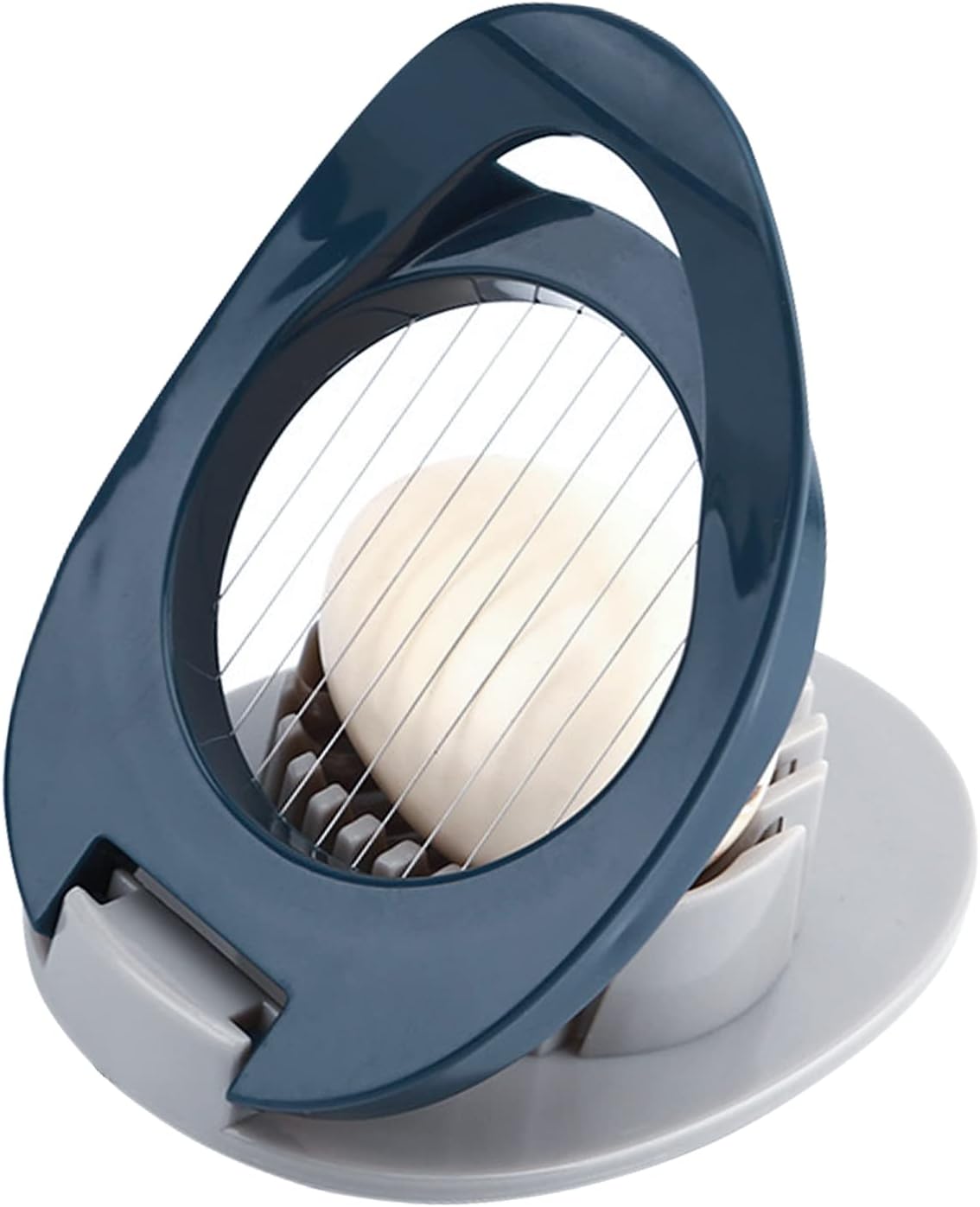 Amazon.com: Heavy-Duty Plastic Egg Slicer with Stainless Steel Wires ...