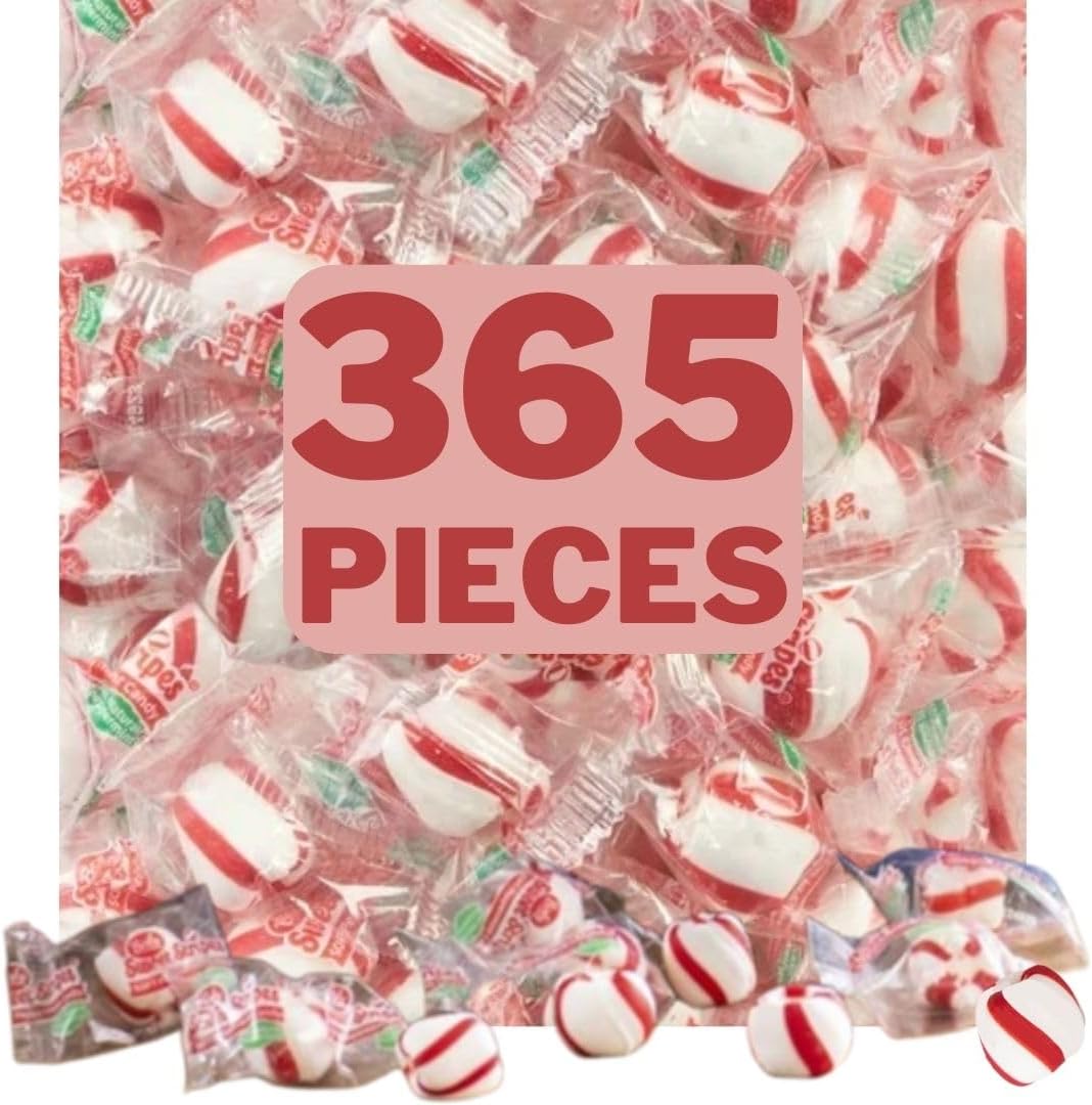 Amazon.com: SweetGourmet Peppermint Soft Mint Puffs Clear Wrapped Bulk ...