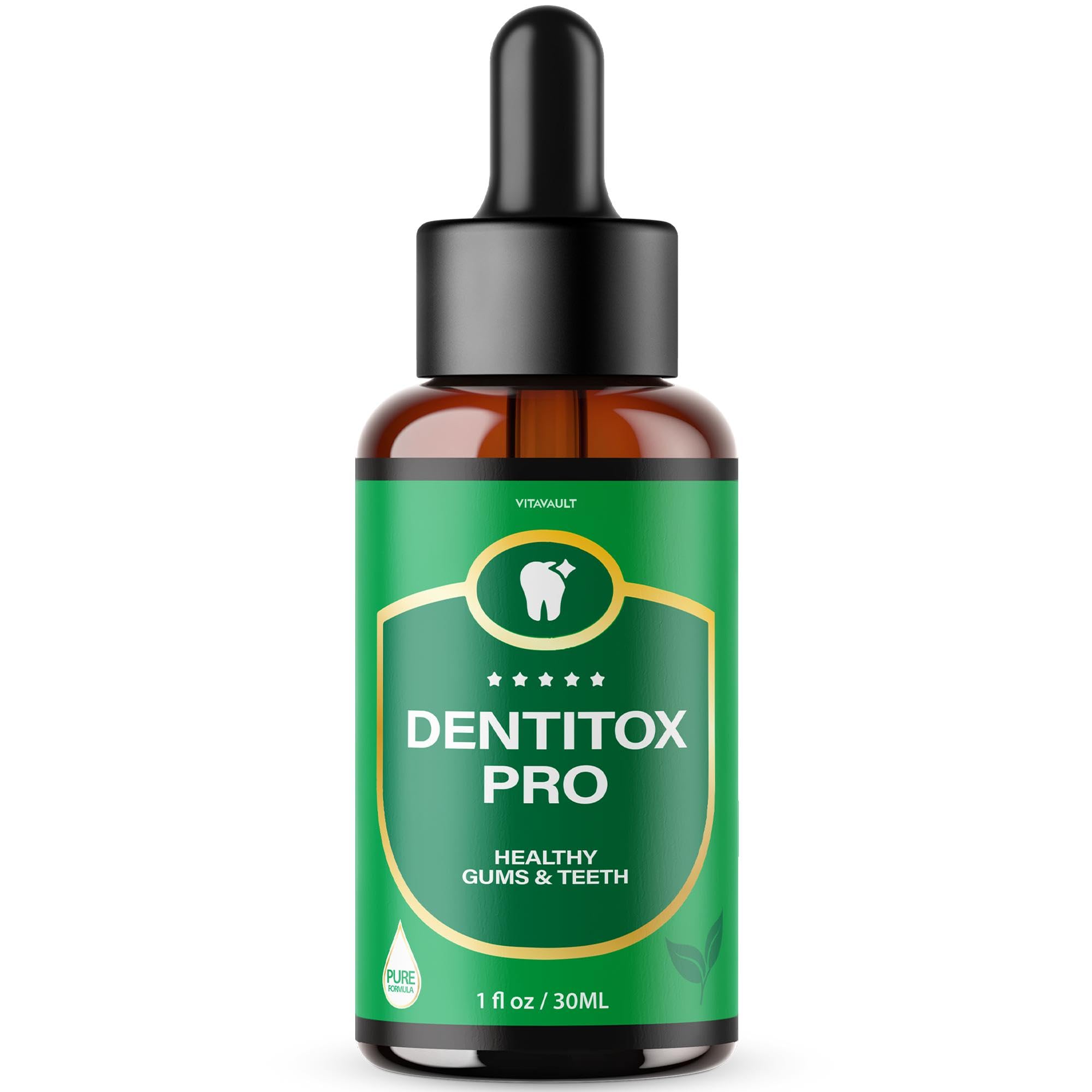 Amazon.com: Vitavault (1 Pack) Dentitox Pro Drops for Healthy Teeth and ...