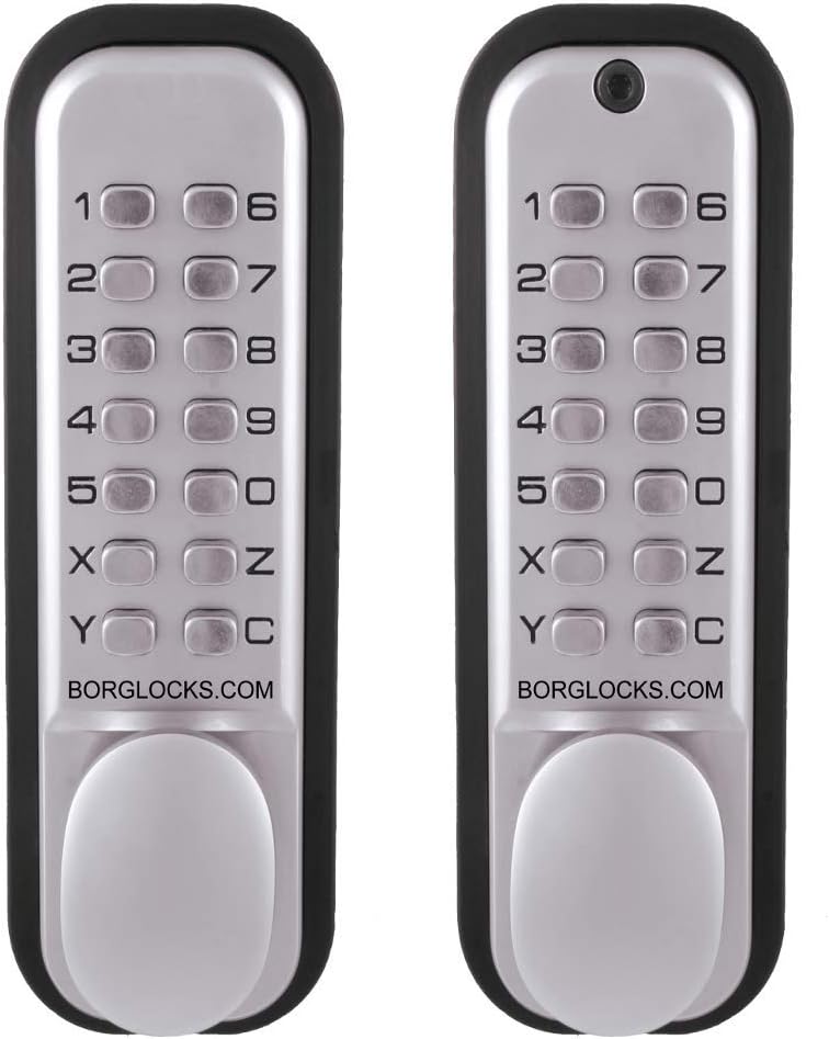 BORG BL2021 Digital Double Sided Back to Back Lock : Borg: Amazon.co.uk ...