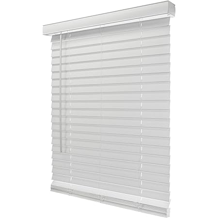 Amazon.com: CHICOLOGY Faux Wood Blinds , Window Blinds , Wood Blinds ...