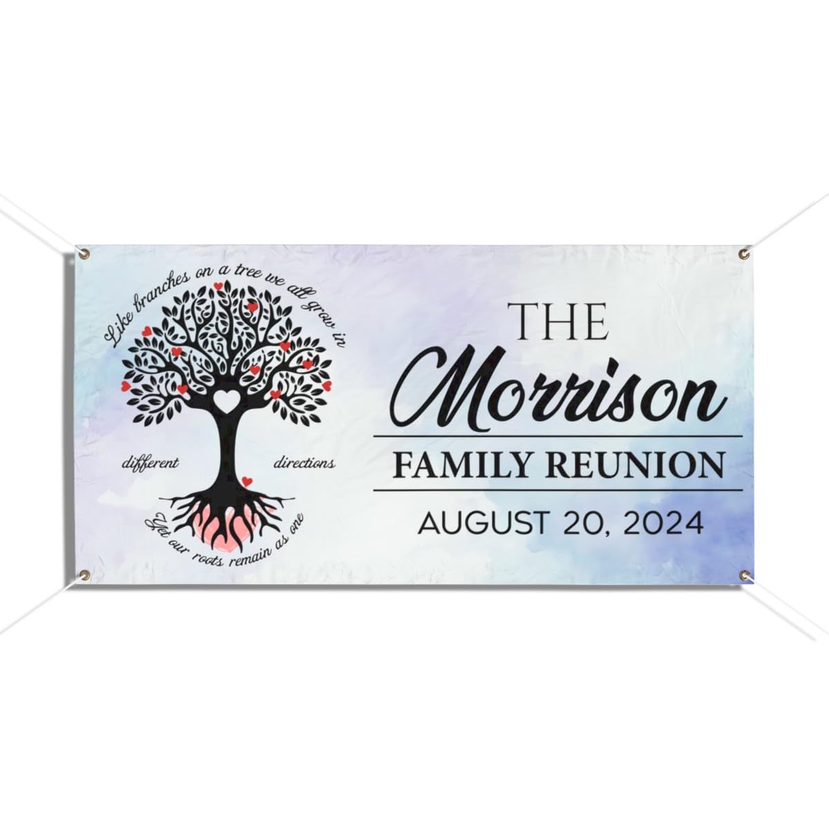 Amazon.com: Personalized Family Reunion Banner, Custom Family Reunion ...