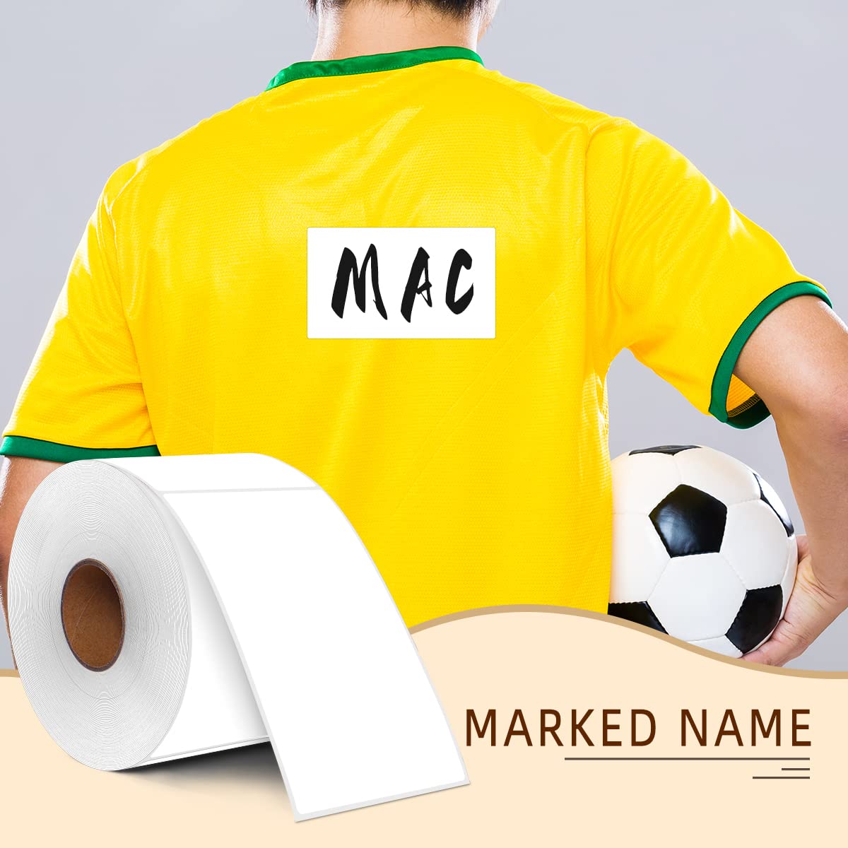 Snapklik.com : PARLAIM 3" X 5" Rectangle Adhesive Color Code Stickers ...