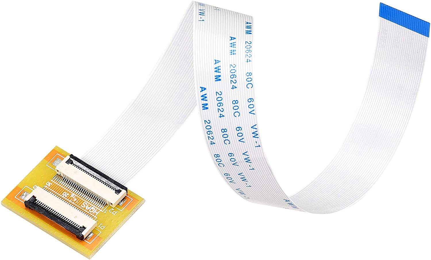 Buy WMidNem Flexible Flat Cable (A Type) and Flip Up to Extend Adapter ...