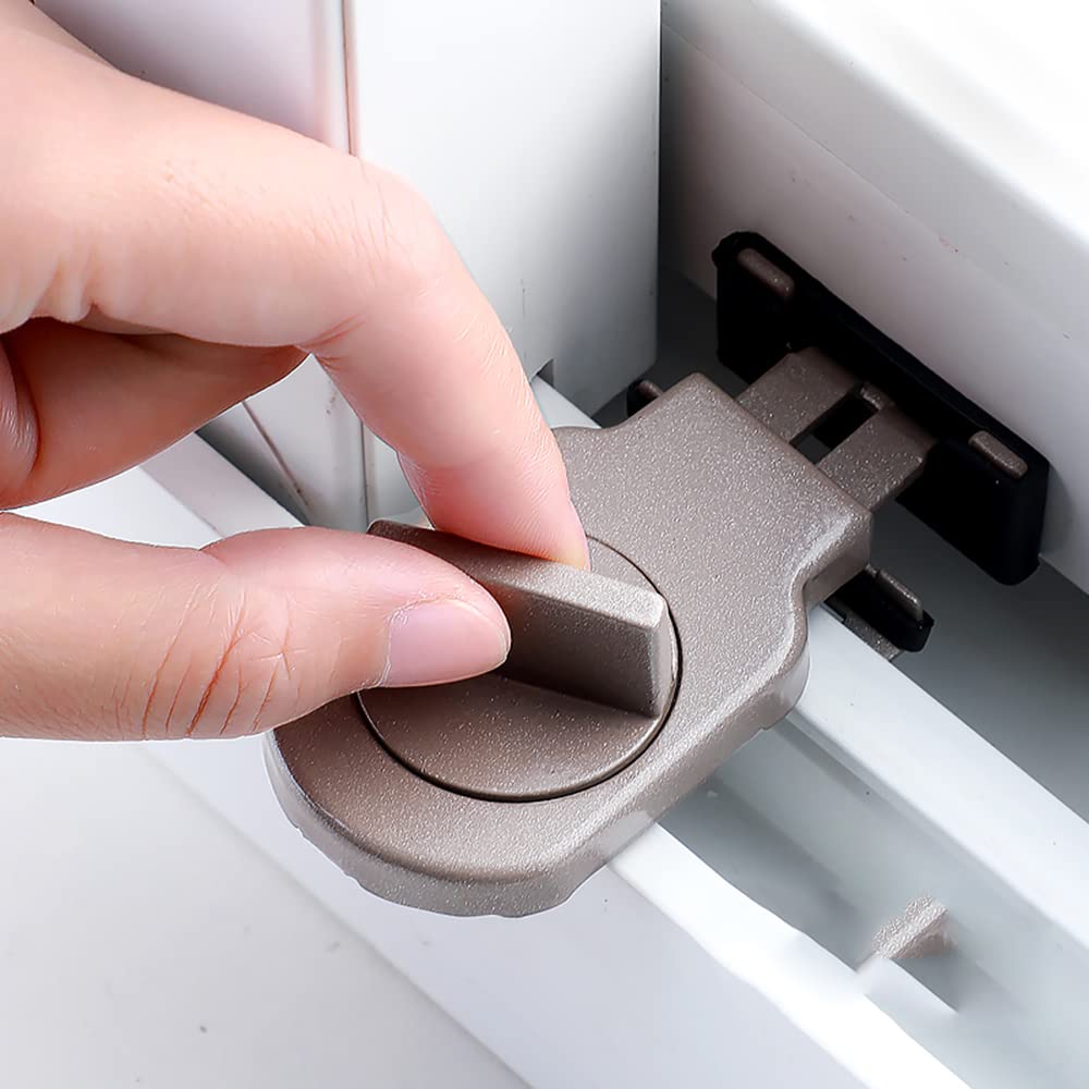 Snapklik.com : Adjustable Sliding Window Security LockWindow Wedge ...