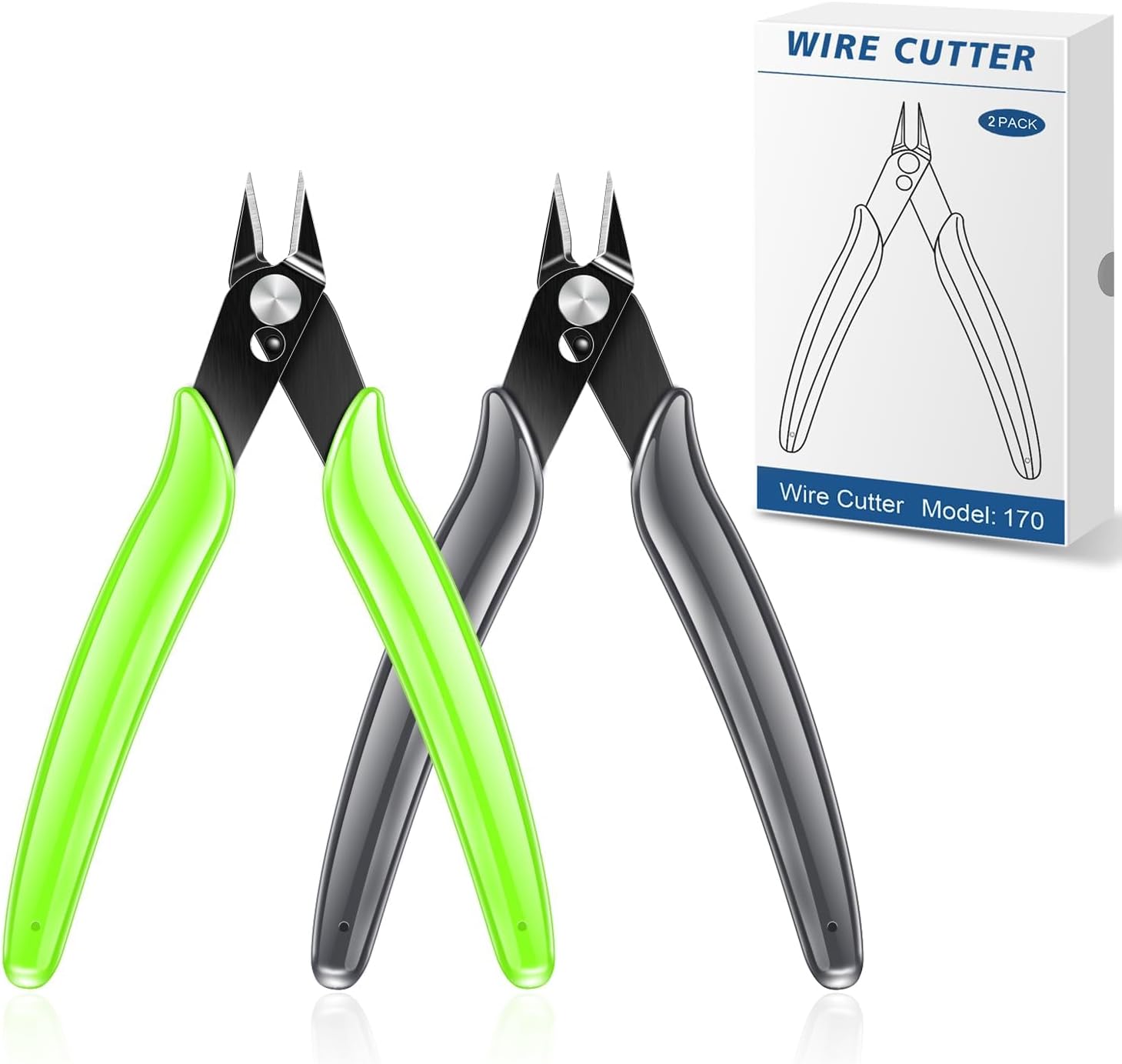 Creativity Blue Flush Cutter Mini Diagonal Cutting Pliers Side Cutter ...