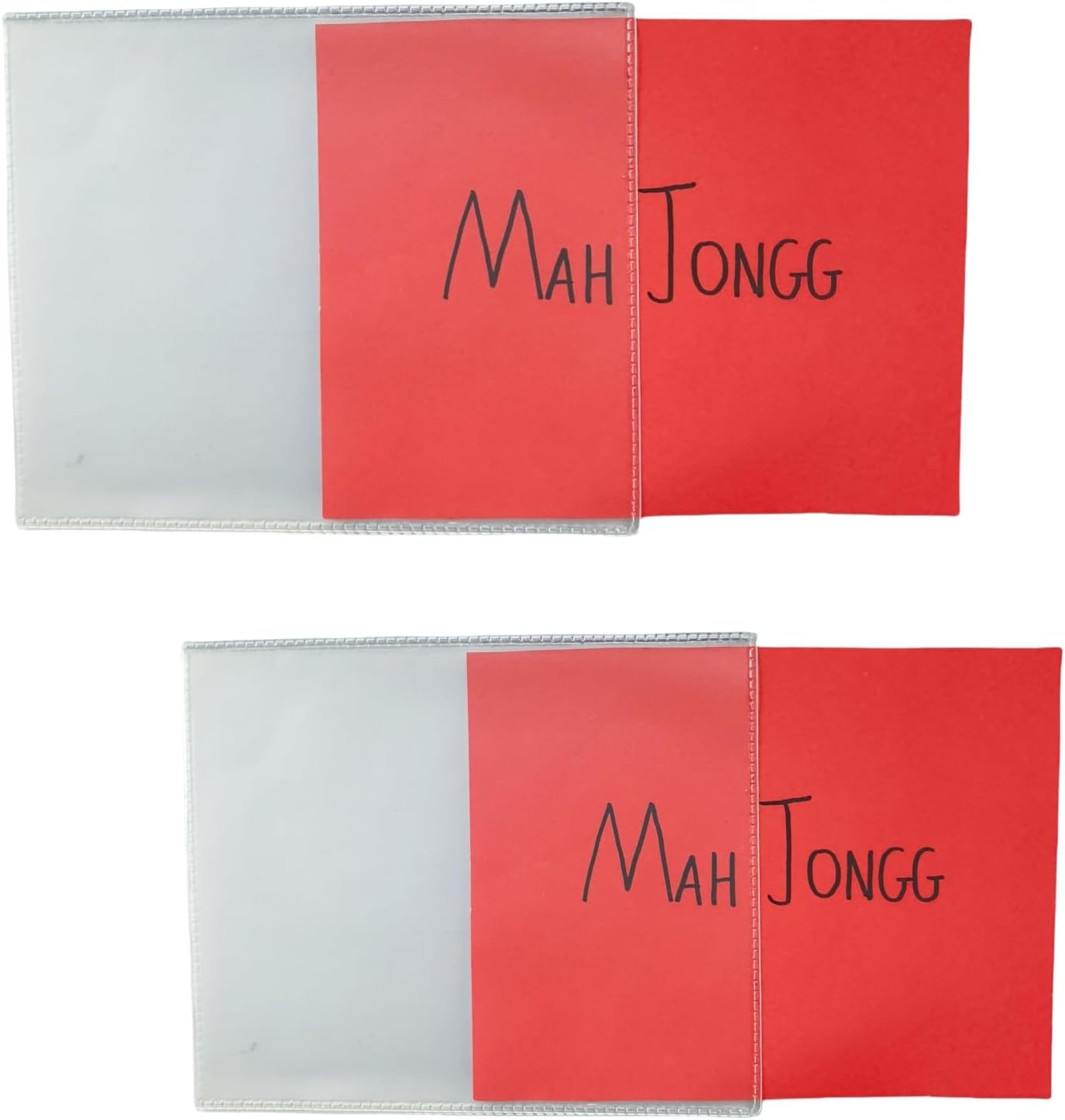 Amazon.com: Mahjong Card Sleeve for Mah Jongg Scorecard (not Including ...
