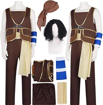 Amazon.com: DPHKAM Usopp Cosplay Costume Outfit For Usopp Cosplay ...