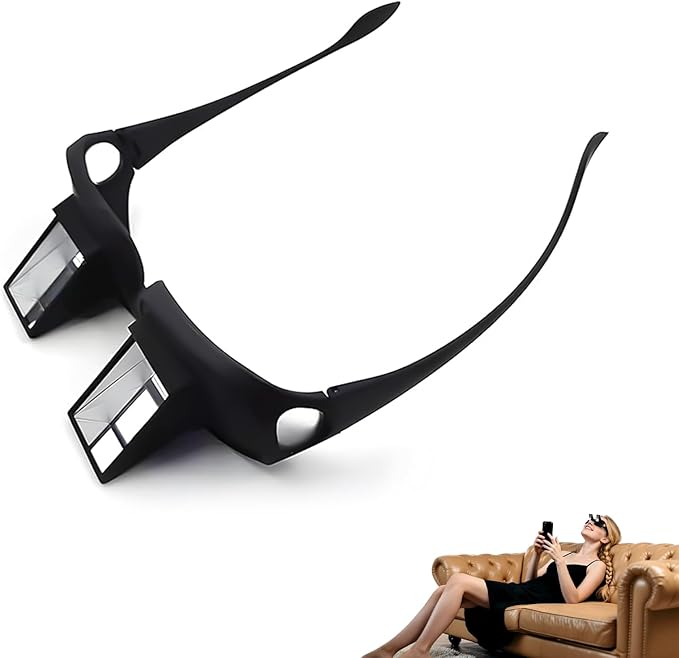Amazon.com: HANTUSWUS Lazy Glasses - Laying Down Reading Glasses for ...