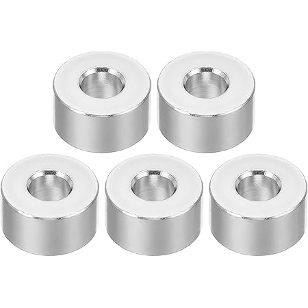 Amazon.com: PATIKIL M6 Aluminum Spacers, 5 Pcs Metal Spacer Aluminum ...