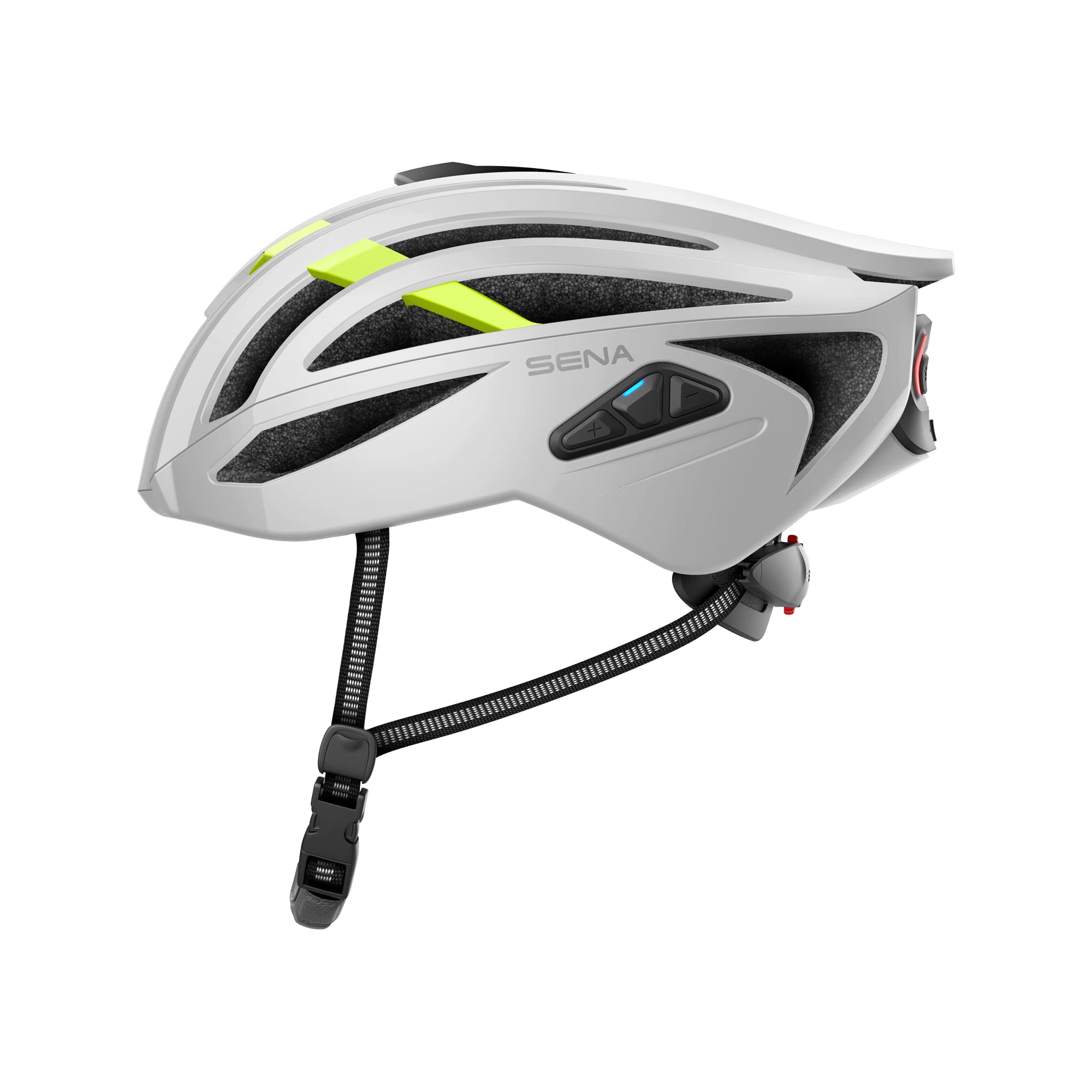 Sena R2 EVO Road Cycling Helmet (Matte White, Medium)