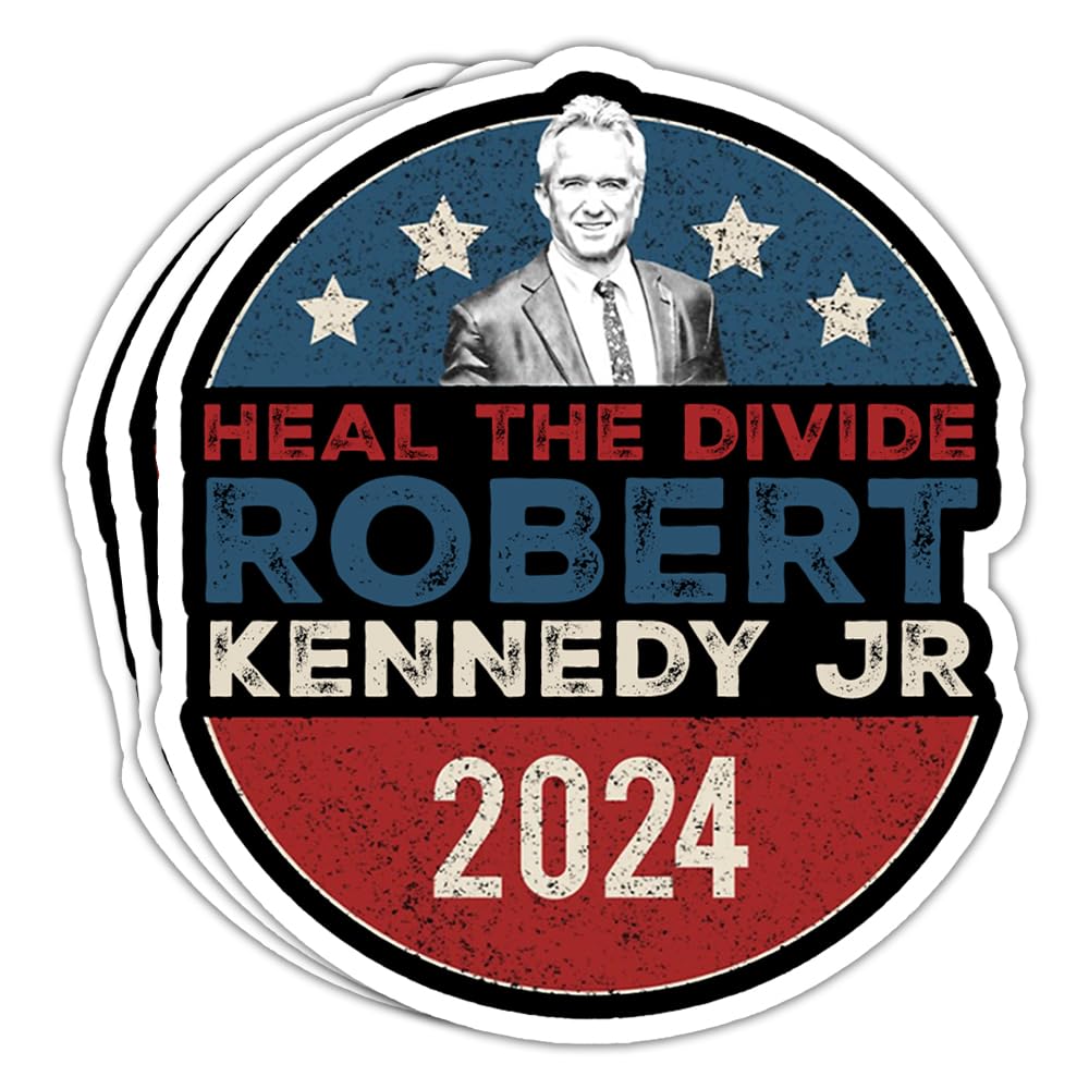 3pcs Pack Heal The Divide Rfk Jr 2024 Sticker Rfk | Desertcart GB