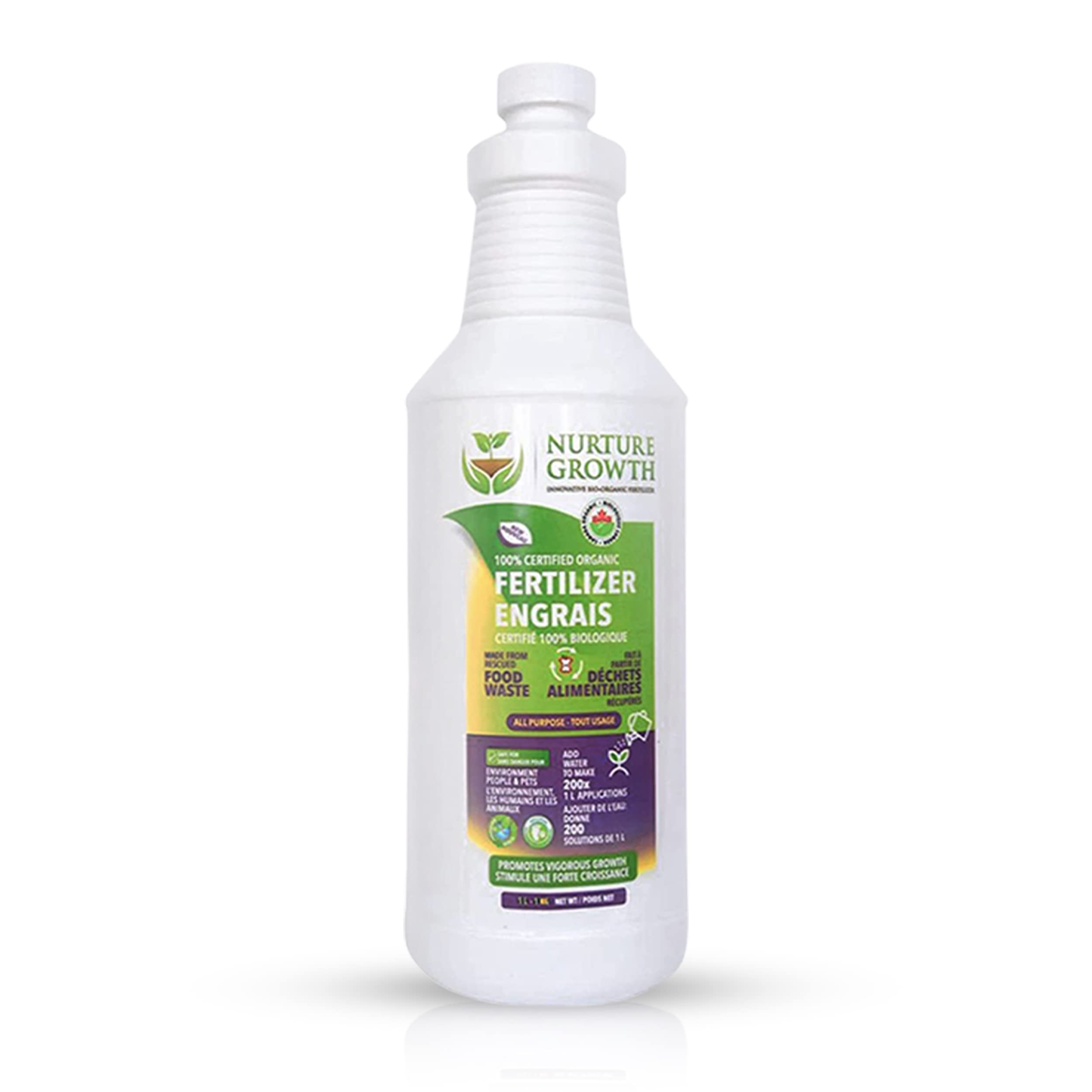 Nurture Growth Bio-Organic Fertilizer - Indoor & Outdoor Plant ...