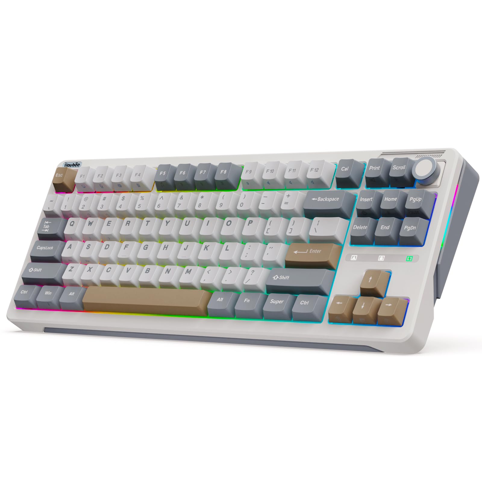 Amazon.com: iLovBee B87 Wireless Gaming Keyboard, Gasket Mounted 75% ...