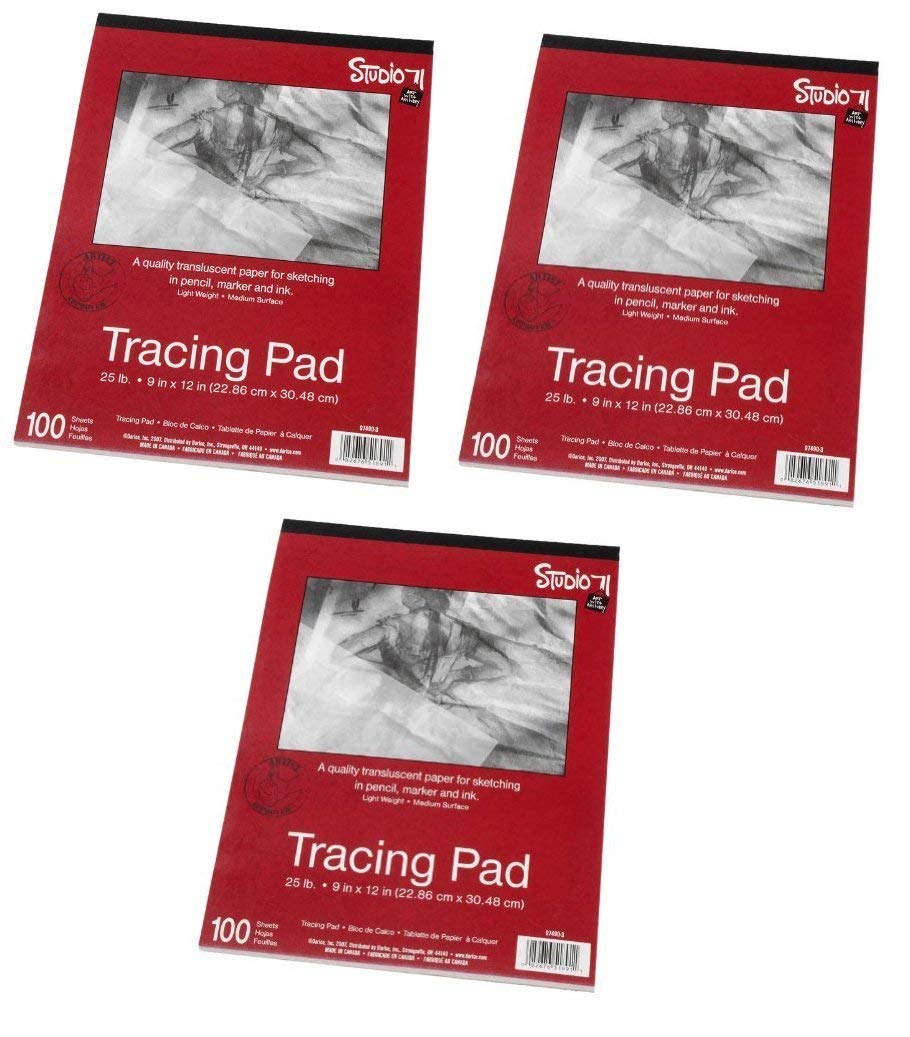 Darice 9 x12 Artist s Tracing Paper 100 Sheets Translucent Tracing Darice 9 x12 Artist s Tracing Paper 100 Sheets Translucent Tracing