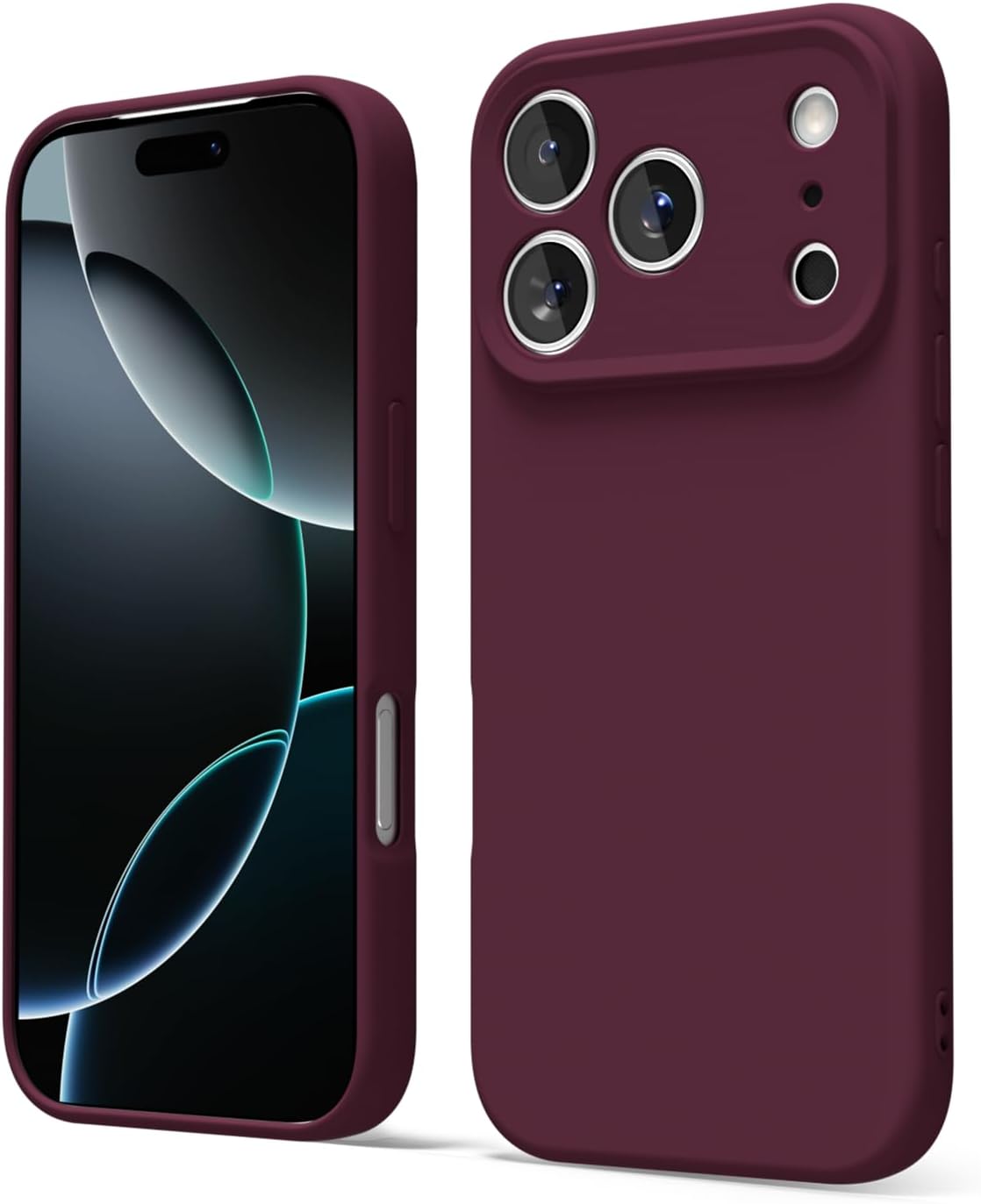 Amazon.com: oakxco for iPhone 17 Pro Max Phone Case Liquid Silicone ...