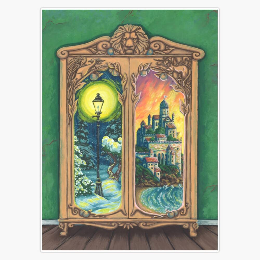 Amazon.com: Into Narnia Sticker Bumper Sticker Vinyl Decal 5 : Automotive