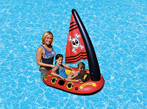 Poolmaster Pirate Boat Swimming Pool Float - Want It All