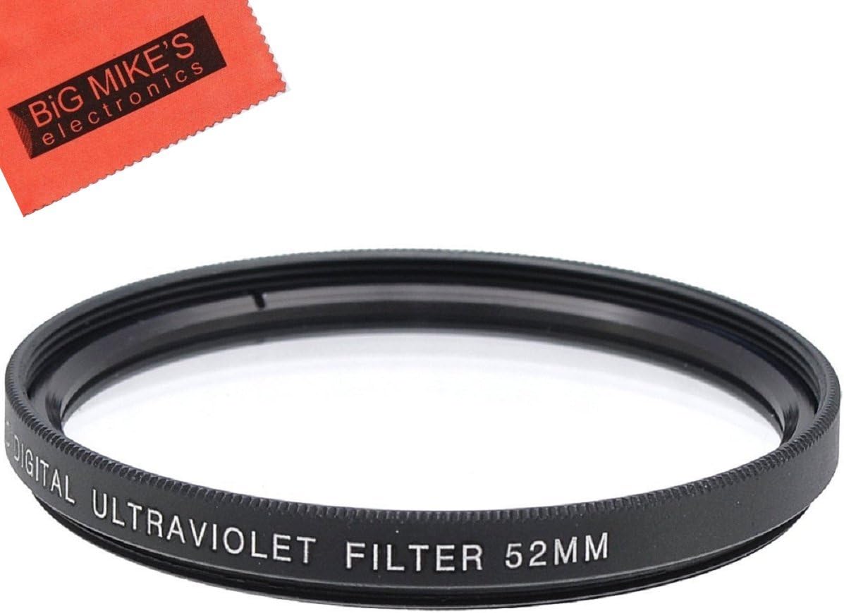 Amazon.com : Ultraviolet UV Multi-Coated HD Glass Protection Filter for ...