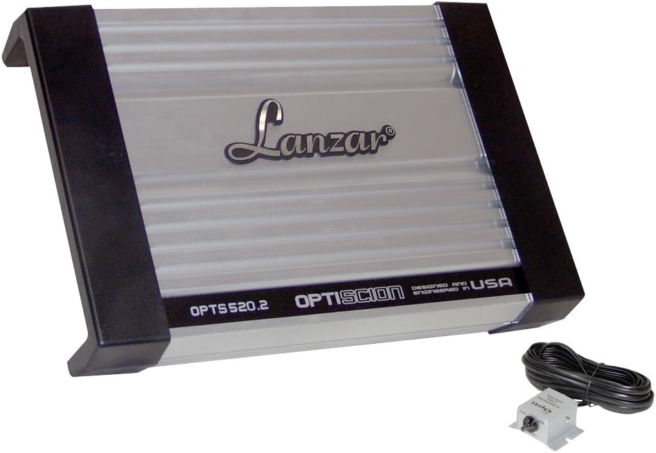 Amazon.com: Lanzar OPTS520.2 Opti Scion 1600Watt 2 Channel Competition ...