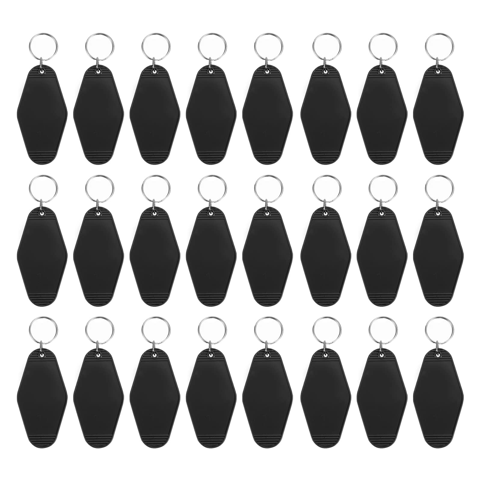 Amazon.com: PATIKIL Vintage Motel Keychain, 24 Pack Blank Hotel ...