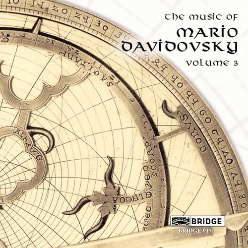 Amazon.com: The Music of Mario Davidovsky, Vol. 3 : VARIOUS ARTISTS ...