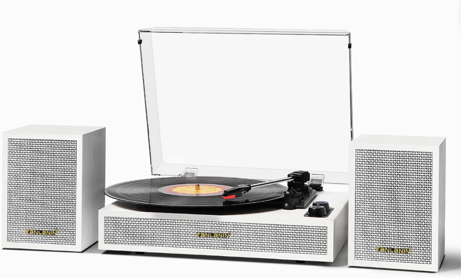 Amazon.com: Vinyl Record Player with External Speakers, 3 Speed Vintage ...