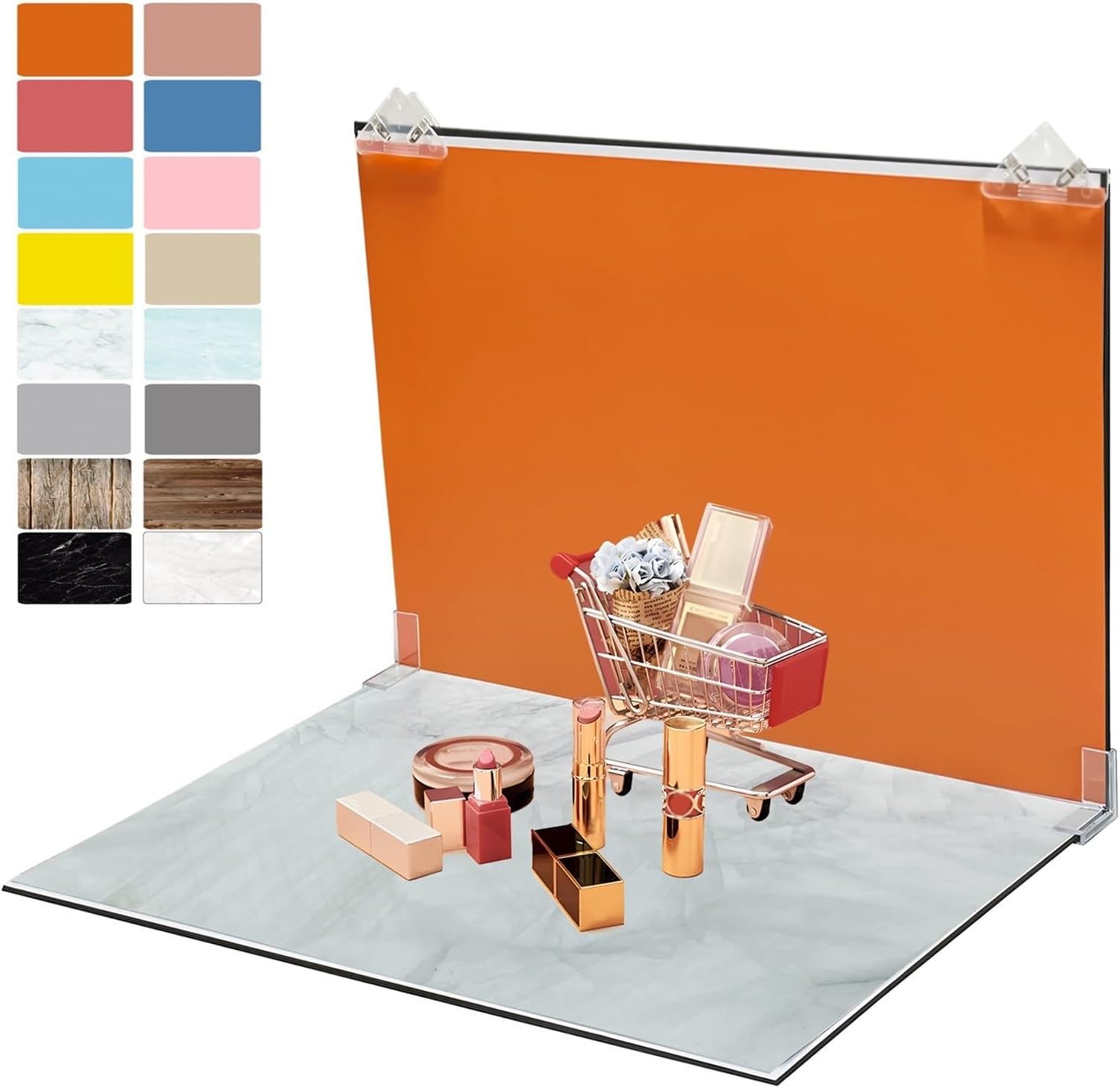 Amazon.com : 8PCS/16Patterns Photo Backdrop Kit,16.5 x 11.5 Double ...