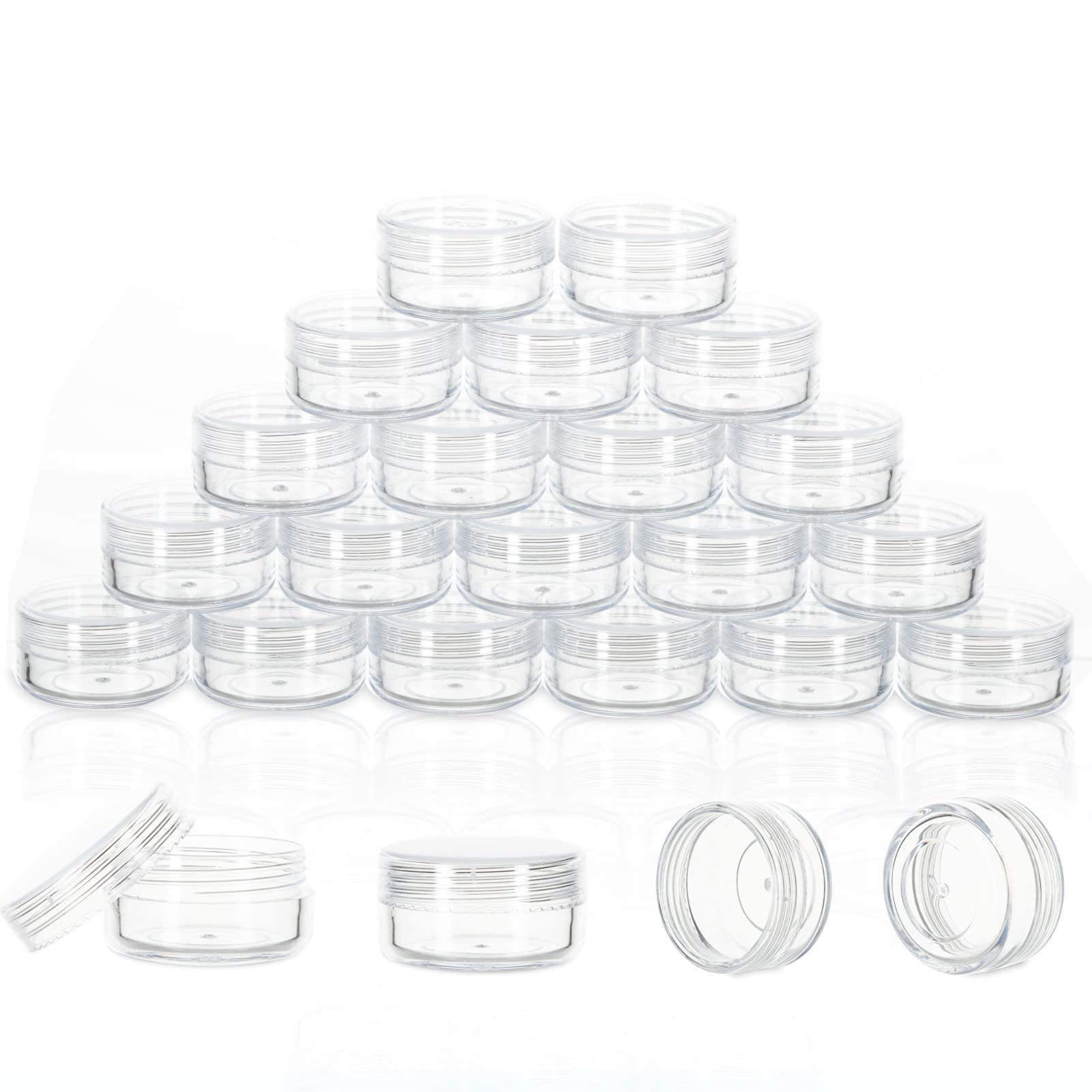 Amazon.com: ZEJIA 10 Gram Sample Containers, 20 Count Cosmetic ...