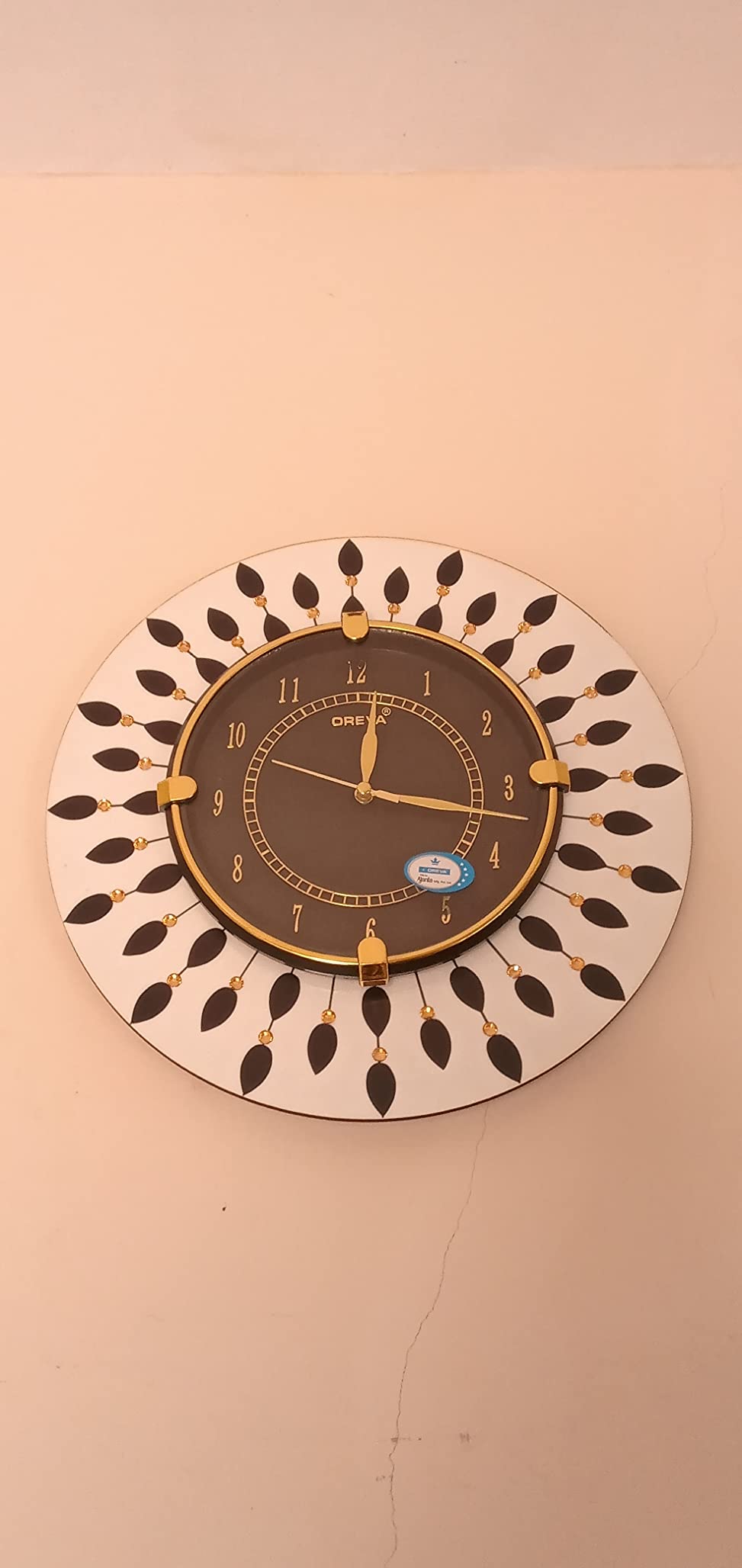 Buy CIRCADIAN Round Design Analog Wall Clock for Home Décor Living Room ...