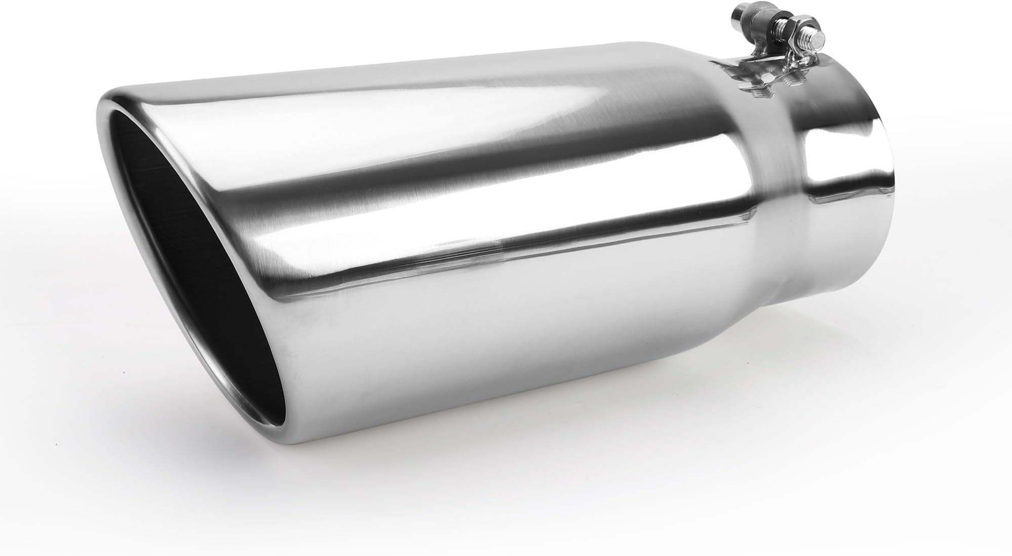 Amazon.com: Upower Universal Diesel Trucks Car Exhaust Tip 4 Inch Inlet ...