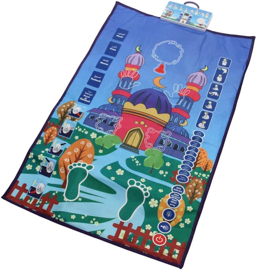 Buy JMYSD Children Educational Prayer Mat, Islamic Muslim Electronic ...