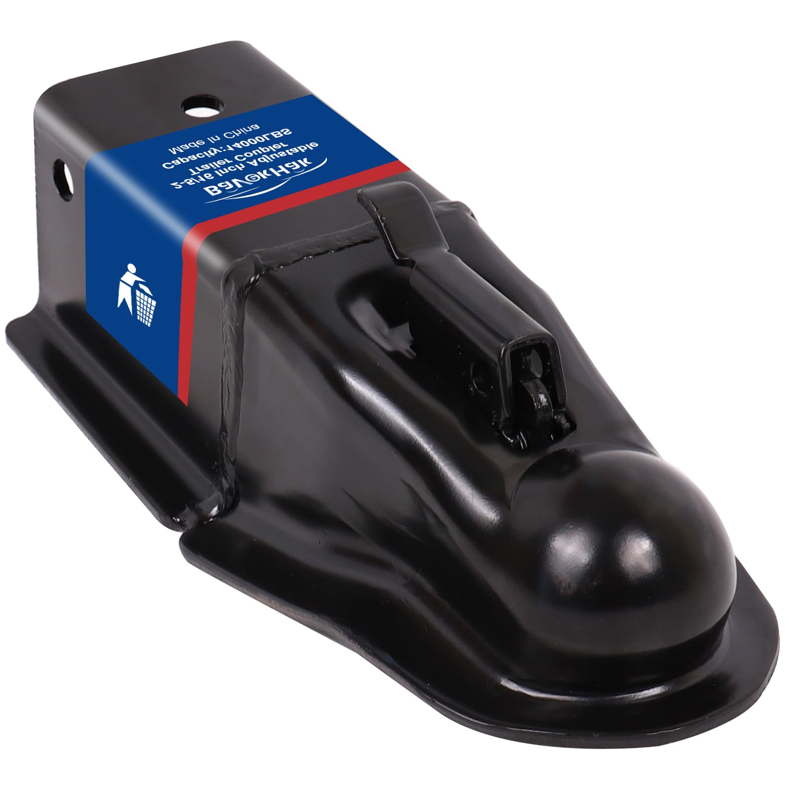 Amazon.com: Straight Trailer Coupler 3" Channel 2-5/16" Ball Width ...