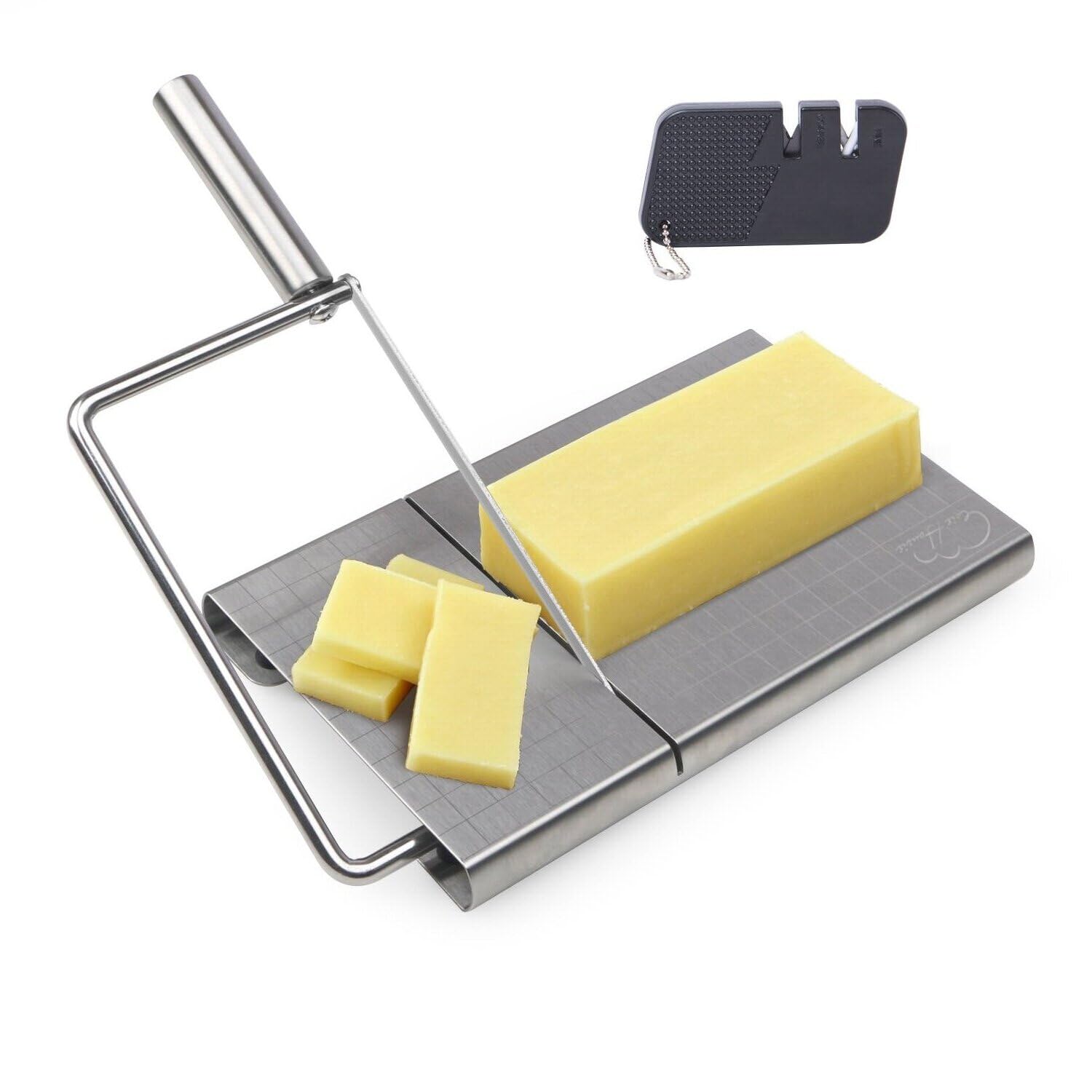 Amazon.com: Esie Houzie Cheese Slicer & Cutter - Multipurpose Stainless ...