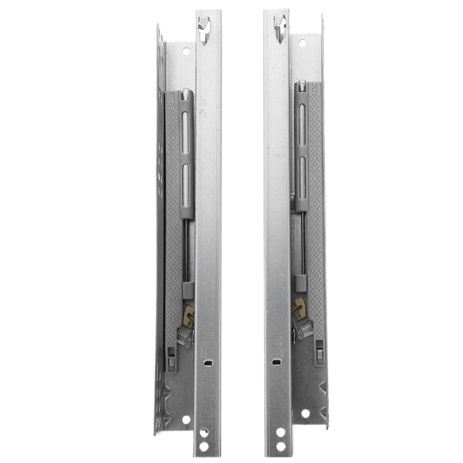 Full-Extension Drawer Slides 2 Pcs Hidden Slide Drawer Sliding Chute ...