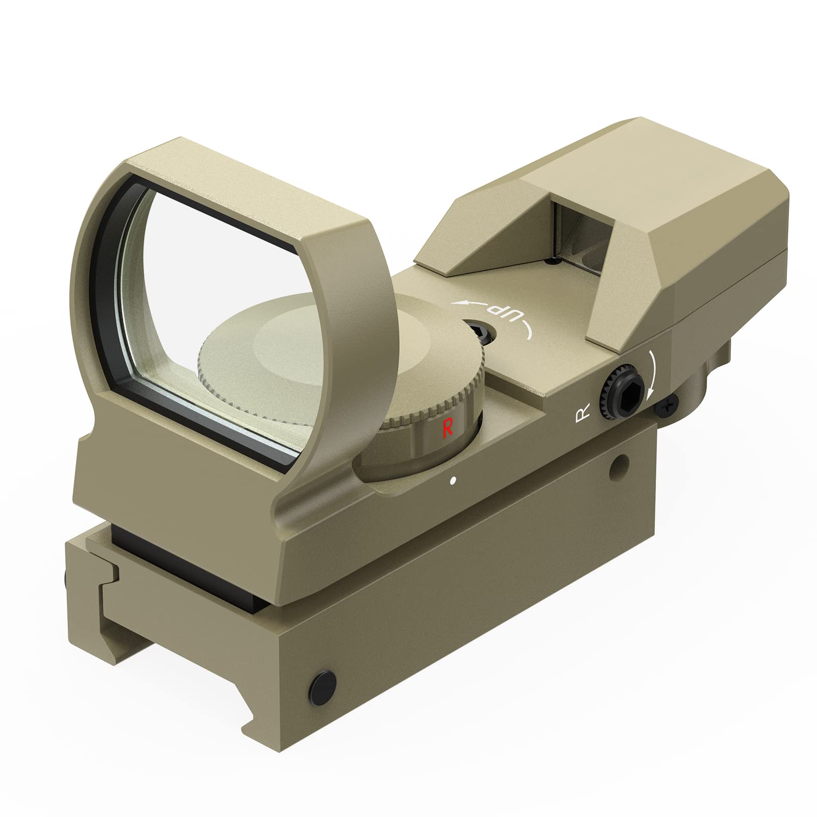 Snapklik.com : RS-29 Reflex Sight, Red & Green Illuminated 4 Reticles ...
